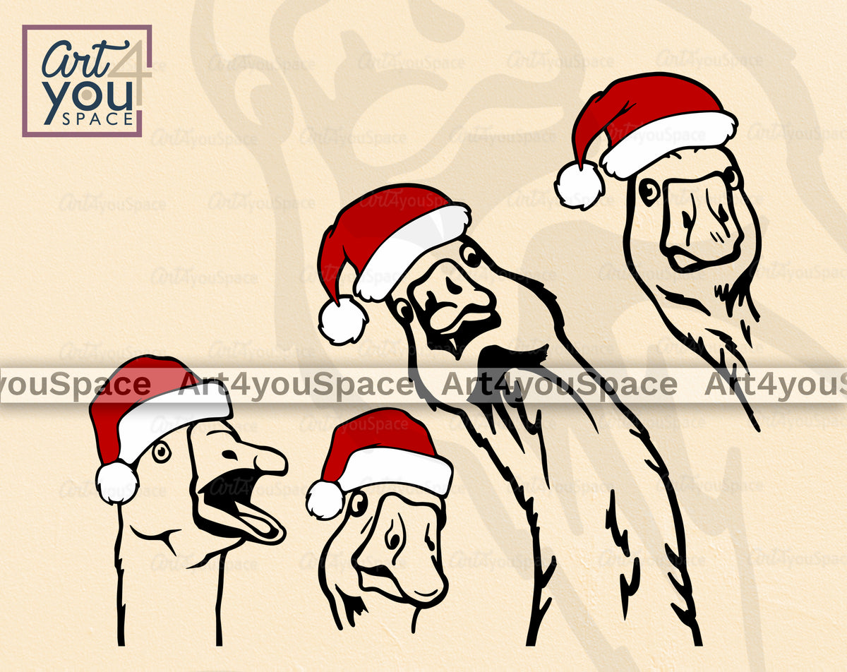 Christmas Goose Clipart