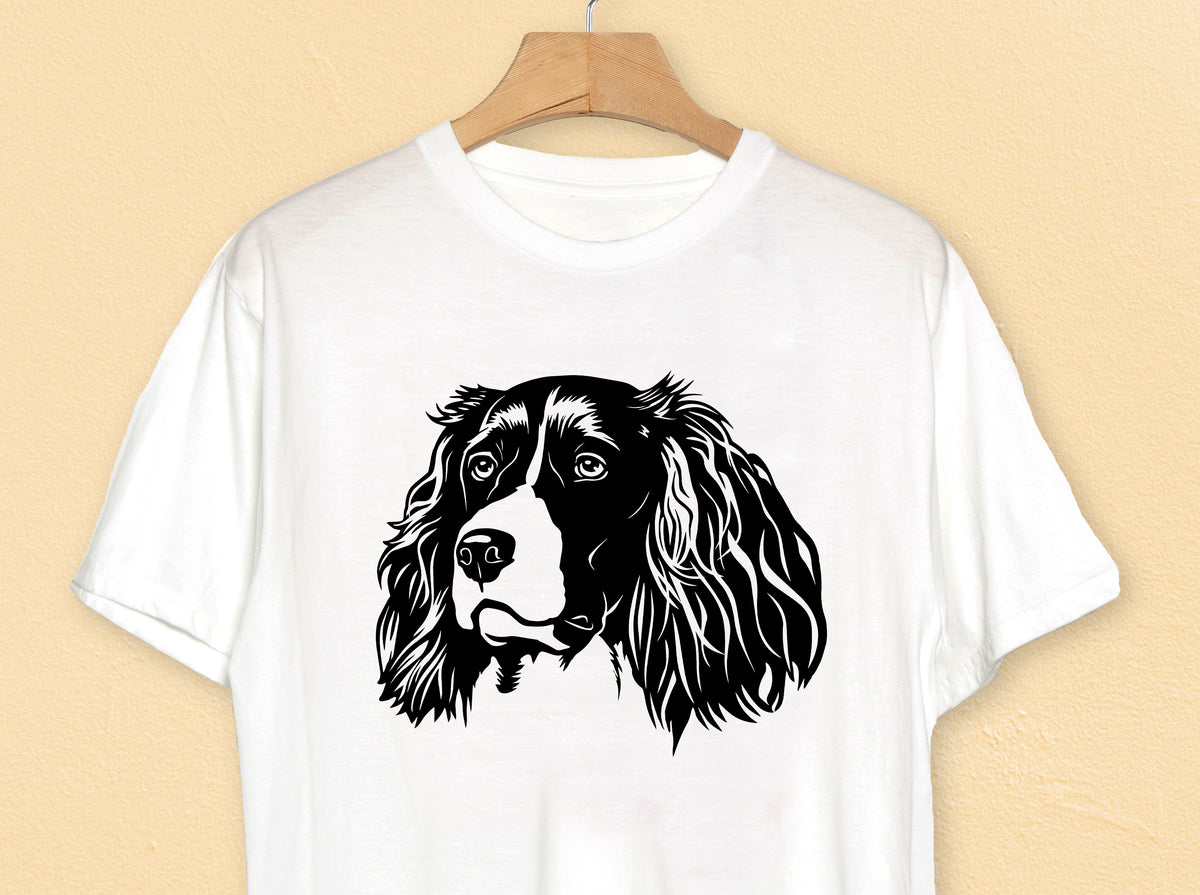 Buy English Springer Spaniel face SVG, DXF, PNG – Art4youSpace