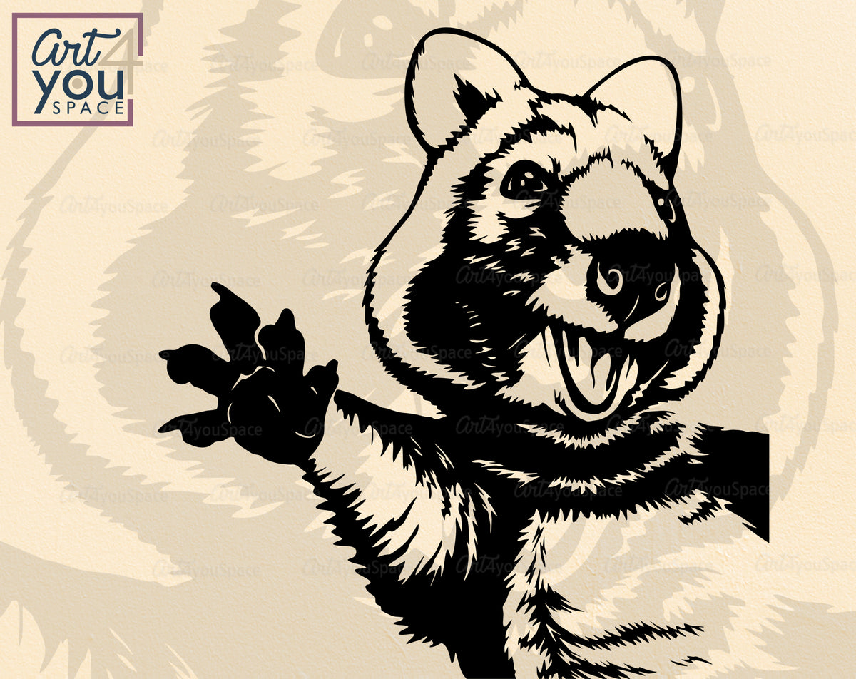 Buy Quokka SVG, DXF, PNG – Art4youSpace