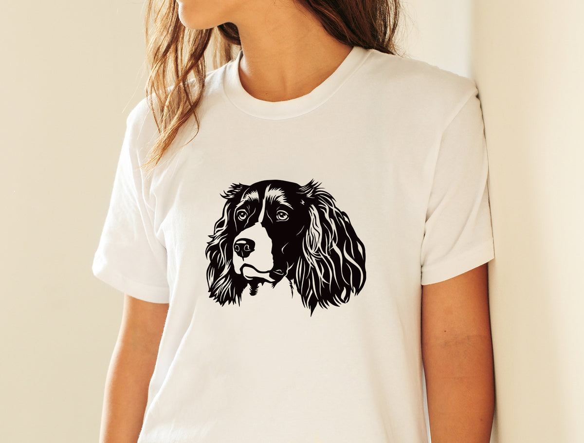 Buy English Springer Spaniel face SVG, DXF, PNG – Art4youSpace