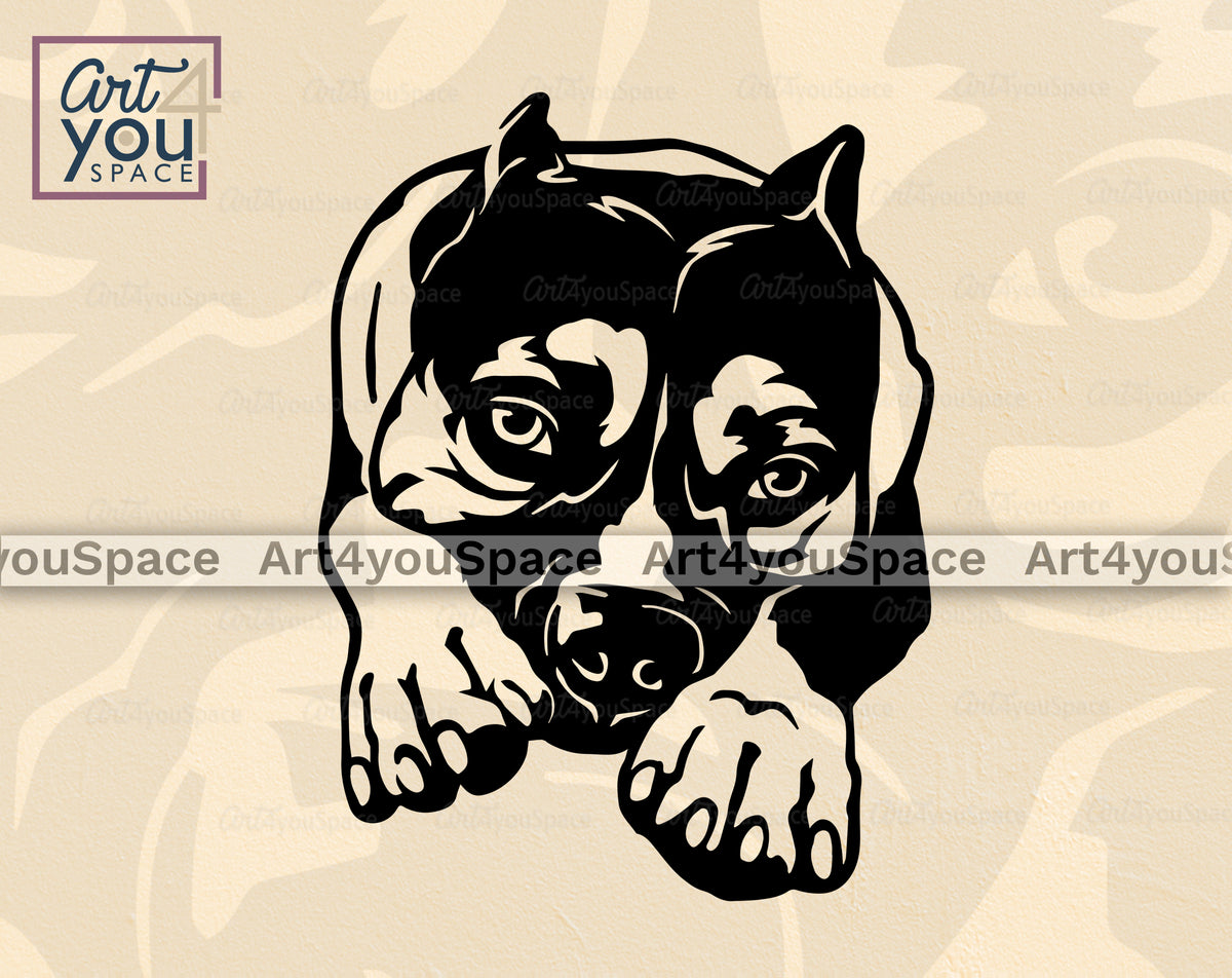 Buy American Bully SVG, DXF, PNG – Art4youSpace
