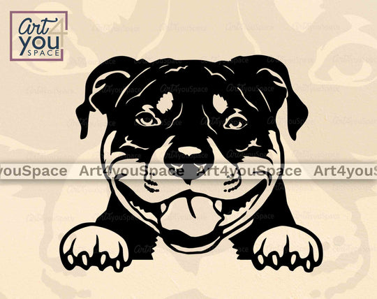 Buy Funny American Bully SVG, DXF, PNG – Art4youSpace
