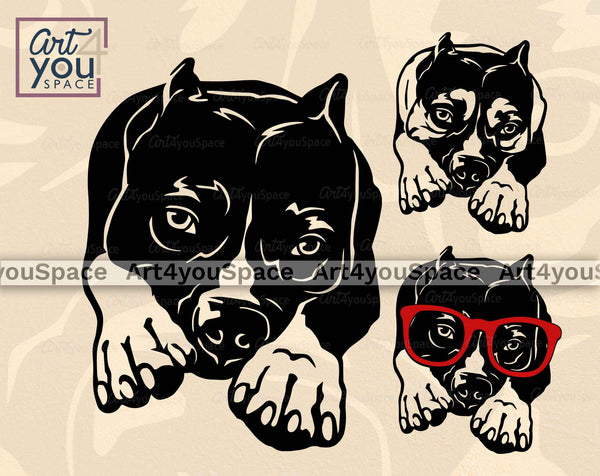 Buy American Bully SVG, DXF, PNG – Art4youSpace