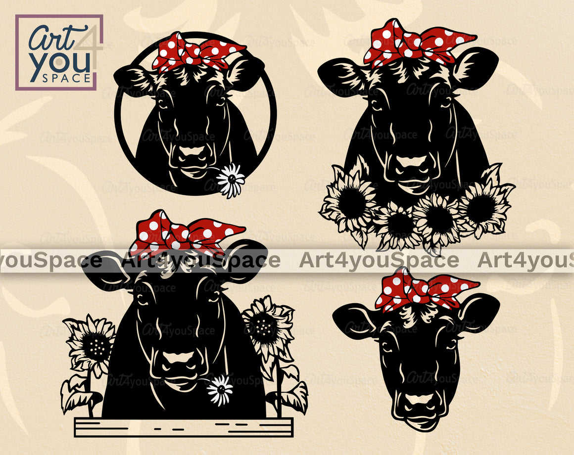 Buy Angus Bull SVG, DXF, PNG – Art4youSpace