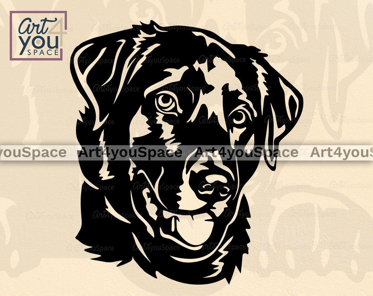 Buy Black Labrador mom SVG, DXF, PNG – Art4youSpace