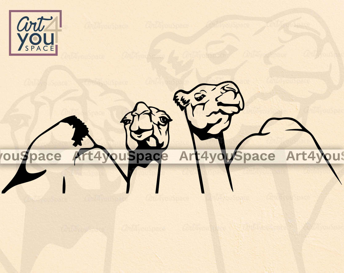 Buy Funny Camel Svg SVG, DXF, PNG – Art4youSpace