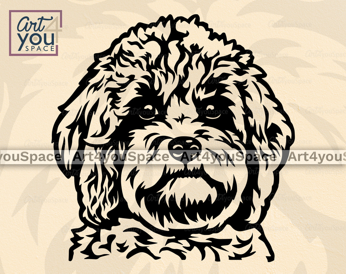Buy Cavapoo SVG, DXF, PNG – Art4youSpace