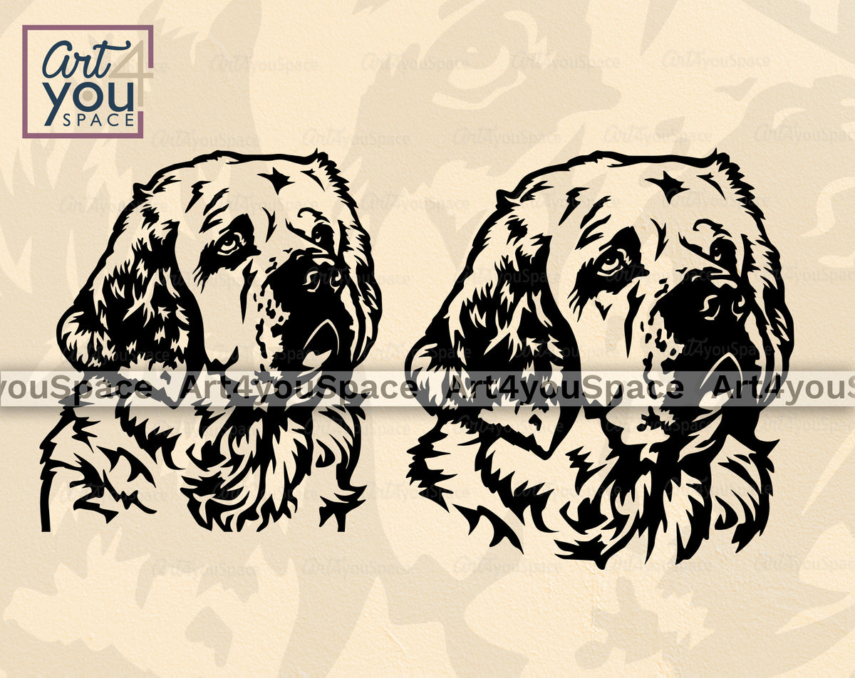 Buy Clumber Spaniel SVG, DXF, PNG – Art4youSpace