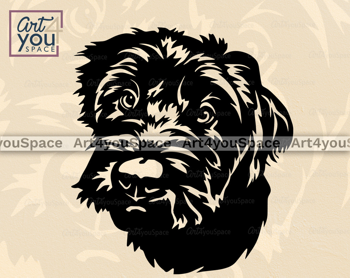 Buy Cute Schnoodle Set SVG, DXF, PNG – Art4youSpace