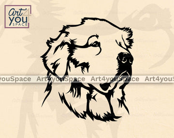 Buy Great Pyrenees SVG, DXF, PNG – Art4youSpace