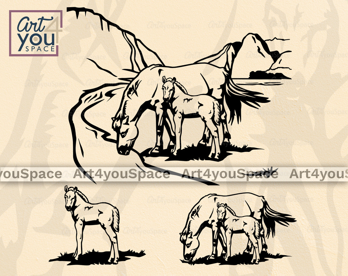 Barrel Racing SVG Cricut, Cnc Plasma DXF Vector, Horse Riding Clipart ...