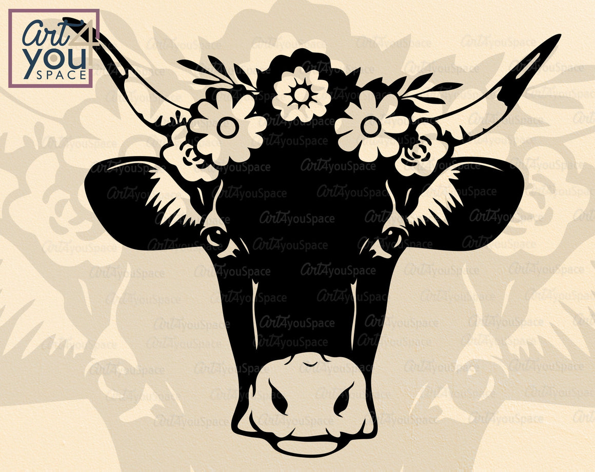 Buy Angus Bull SVG, DXF, PNG – Art4youSpace