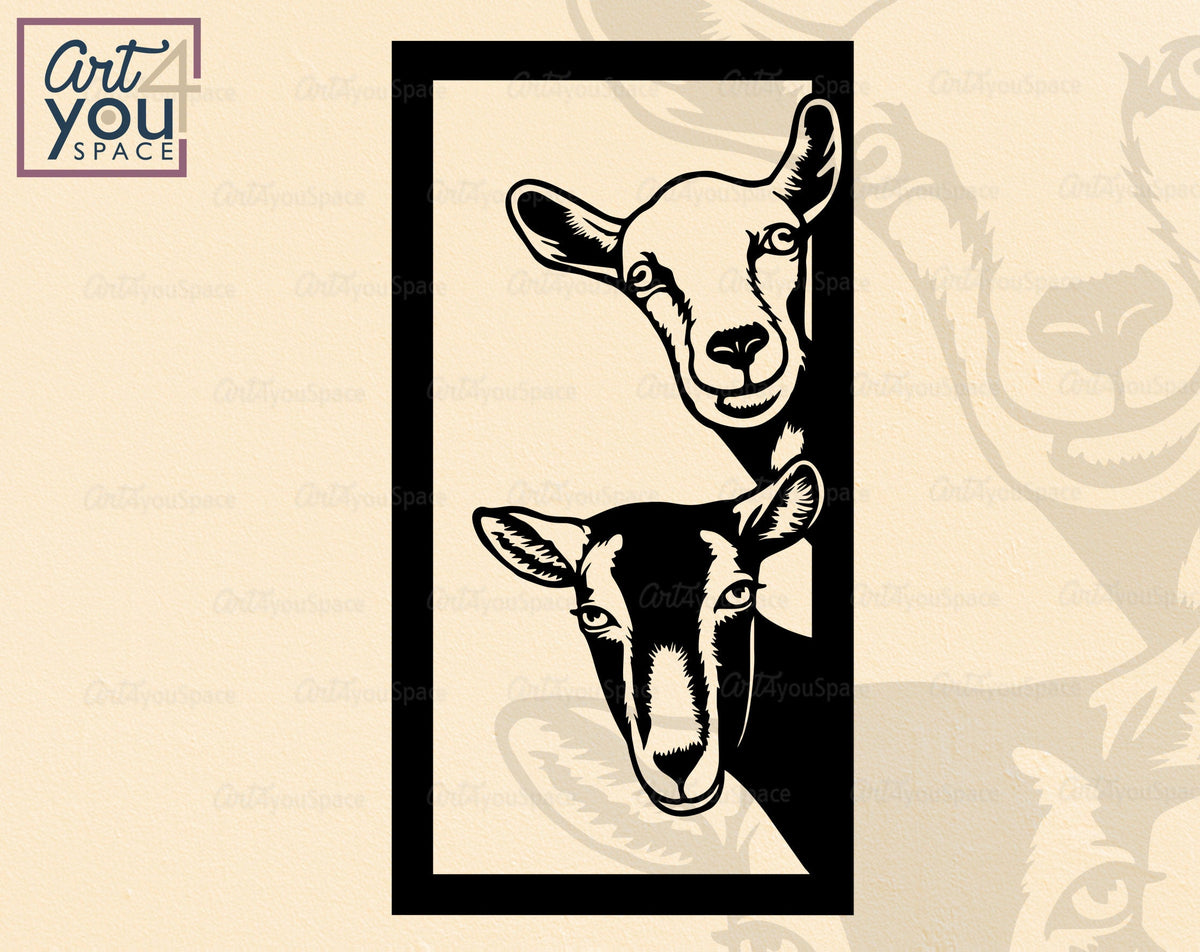 Buy Farmhouse Welcome Sign, Goats SVG, DXF, PNG – Art4youSpace