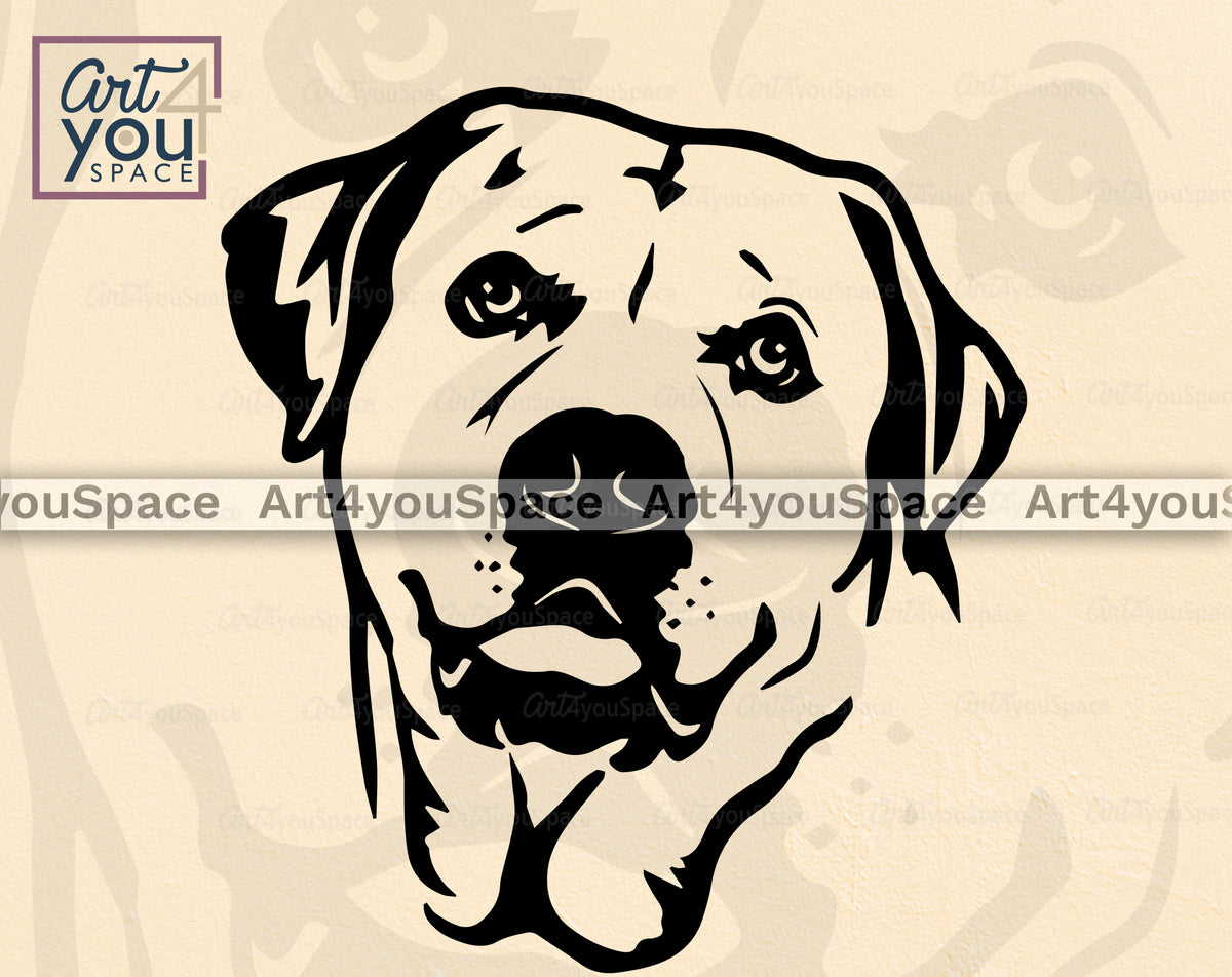 Buy Labrador SVG, DXF, PNG – Art4youSpace